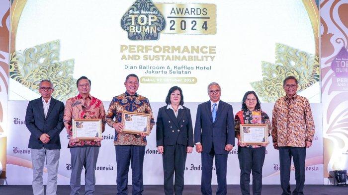BRI Sabet 3 Penghargaan Bergengsi di Ajang TOP BUMN Awards 2024 - Tribunjateng.com