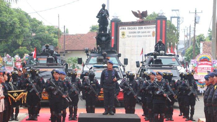 Jelang Pemilu 2024, Sat Brimob Polda Jateng Tempatkan Personel di 6 Rayon dan Wilayah Perbatasan ...