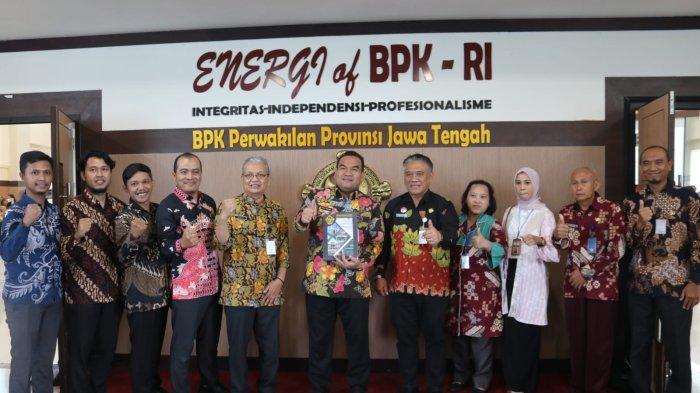 Pemkab Blora Kembali Raih Penghargaan Kesembilan Predikat Opini WTP dari BPK RI - Tribunjateng.com