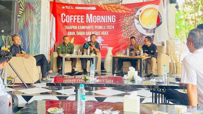 KPU Kabupaten Tegal Gelar Coffee Morning Bersama Media untuk Sosialisasi Tahapan Pemilu 2024 ...