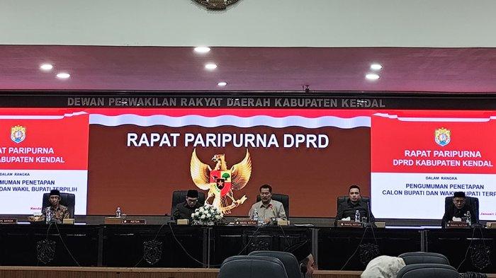 DPRD Kendal Tetapkan Dyah Kartika-Benny Karnadi, Tugas Berat Menanti - Tribunjateng.com