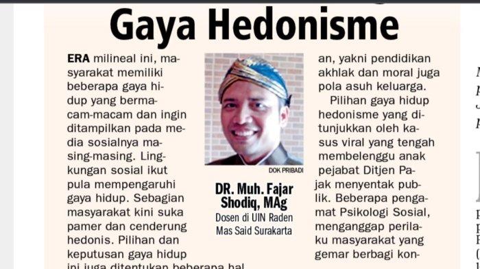 Tadarus: Puasa Bisa Berangus Gaya Hedonisme - Tribunjateng.com