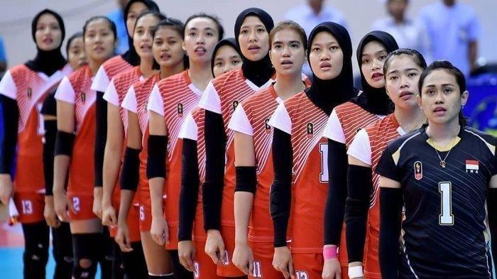 Daftar 16 Pemain Timnas voli putri Indonesia di SEA V League 2023, Gendis Bakal Debut ...