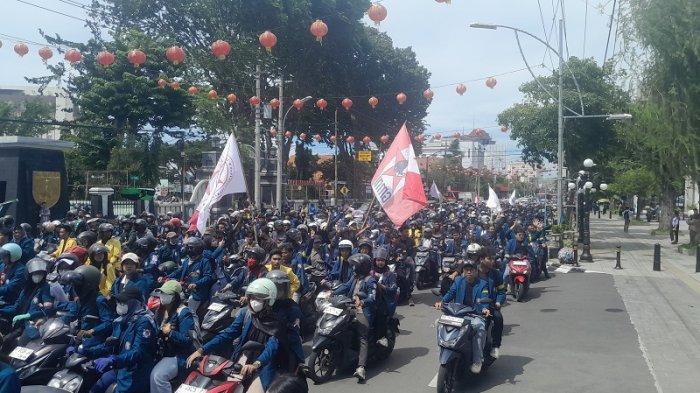 Mahasiswa di Semarang Demo Kritik Pemerintahan Prabowo - Gibran - Tribunjateng.com