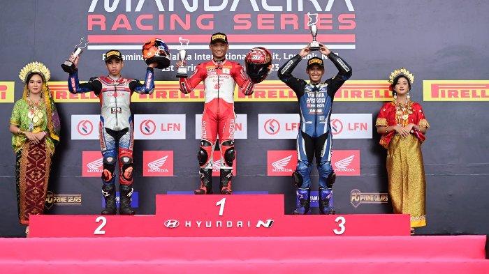 Digelar Perdana, Pebalap Astra Honda Raih Podium Tertinggi di Kejurnas Mandalika - Tribunjateng.com