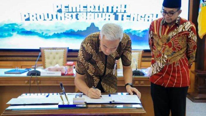 Ganjar Teken MoU dengan Kemenkeu, Dukung Sinergi Optimalisasi Penerimaan Pajak Secara Transparan ...
