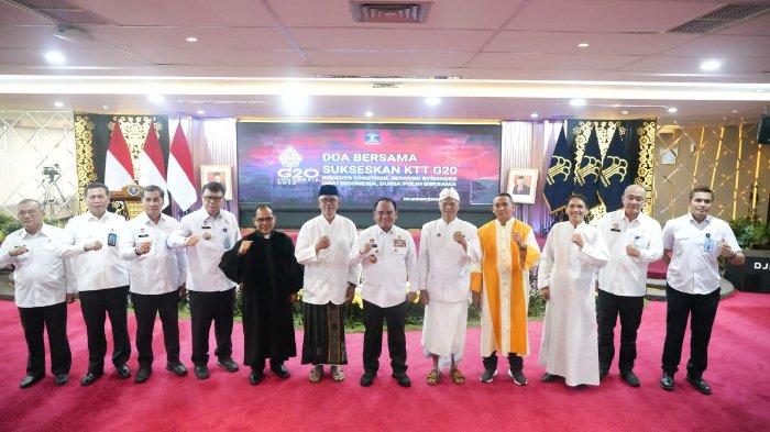 Doa Bersama Kemenkumham Jelang KTT G20 Bali - Tribunjateng.com