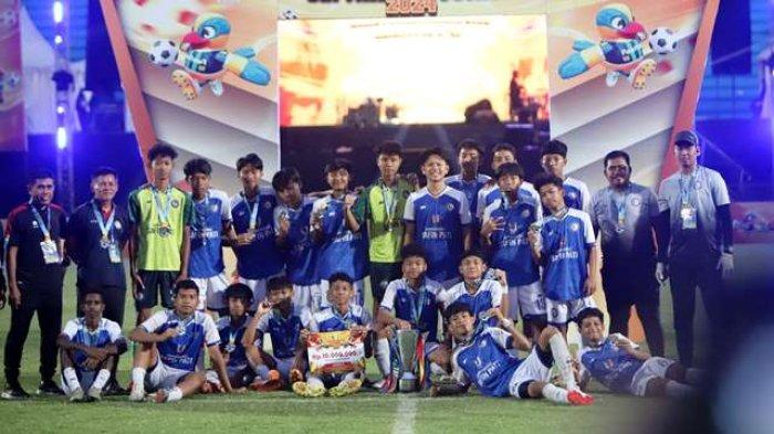Safin Pati U-15 Runner Up Piala Gubernur Jateng 2024 - Tribunjateng.com
