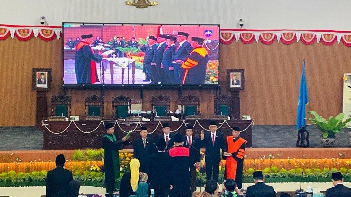 Empat Pimpinan DPRD Kabupaten Tegal Masa Jabatan 2024-2029 Resmi Dilantik, Berikut Daftar ...