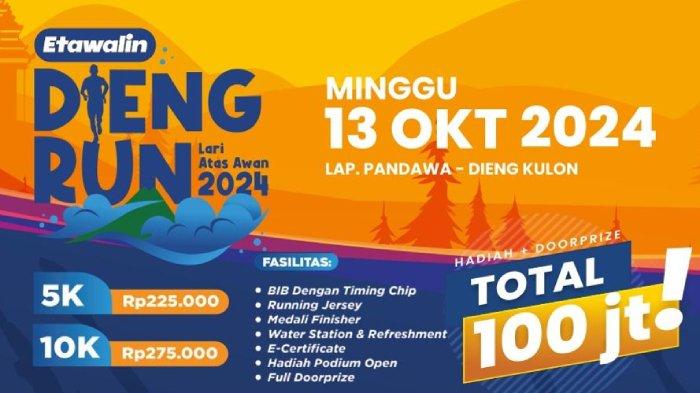 Etawalin Dieng Run 2024 Hadirkan Rute Semi Trail Run dan Fun Run untuk ...