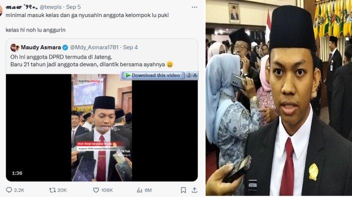 Kisah Rizqi Iskandar Anggota DPRD Jateng Termuda, Disorot Teman Kuliah Gegara Tugas Berantakan ...