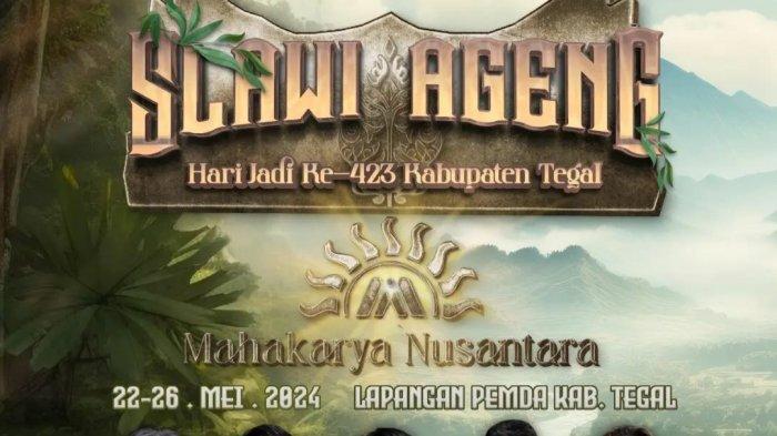 Konser Musik Harmoni Bersama Grup Band Ungu di Lapangan Pemkab Tegal ...
