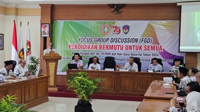 FGD Hari Guru Nasional di Upgris Semarang Bahas Penerapan AI hingga ...