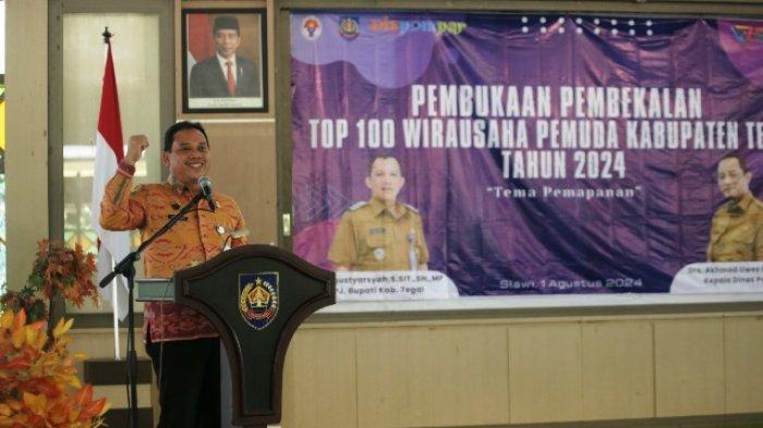 Top 100 Wirausaha Pemuda Kabupaten Tegal Ikuti Pembekalan, Ada 3 Hal Perlu Diperhatikan ...