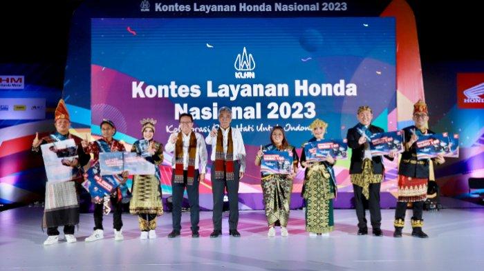 Front Line People Terbaik dalam Kontes Layanan Honda Nasional 2023 ...