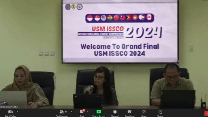 USM ISSCO 2024: Dua Mahasiswa USM Juarai International SDGs Student Competition - Tribunjateng.com