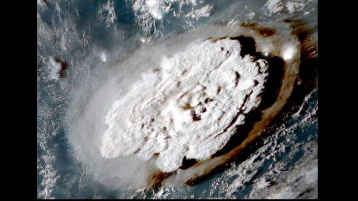 NASA: Letusan Gunung di Tonga Berkekuatan Ratusan Kali Lebih Besar ...