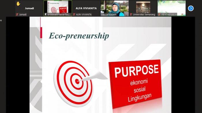 Profesor Kesi Widjajanti: Ecopreneurship Sebagai Salah Satu Wujud Usaha Yang Berbasis Green ...