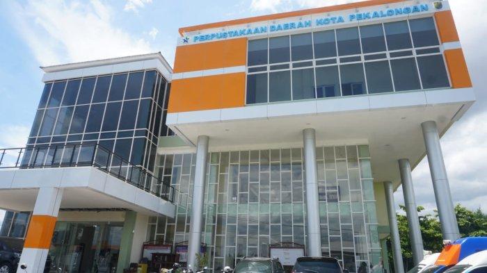 Gedung Baru Perpusda Kota Pekalongan Senilai Rp 9,7 Miliar Sudah Mulai Beroperasi - Tribunjateng.com