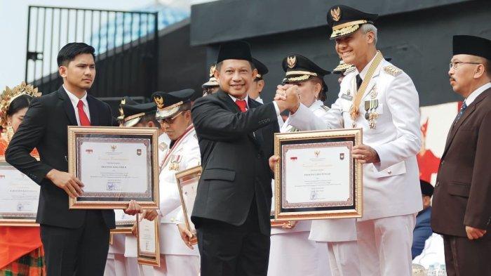 Jawa Tengah Raih Penghargaan Provinsi Berkinerja Terbaik Nasional - Tribunjateng.com