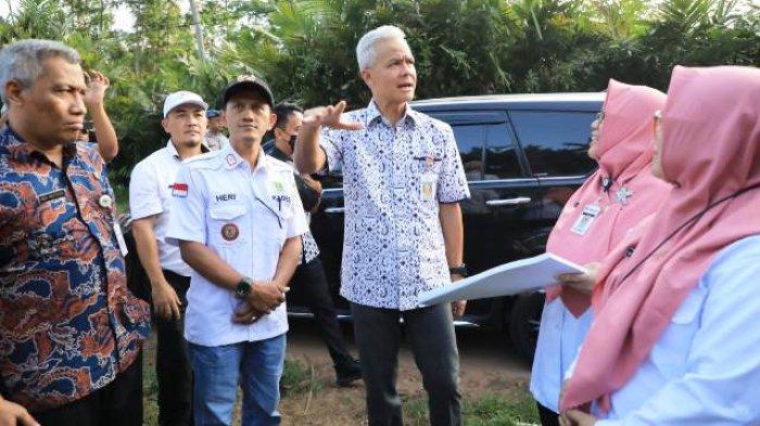 Gubernur Ganjar Gelontorkan Rp 7 Miliar Bangun Puskesmas di Banjarnegara - Tribunjateng.com