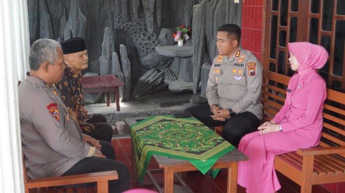 HUT Bhayangkara Ke-78, Polres Wonogiri Anjangsana Purnawirawan Polri - Tribunjateng.com