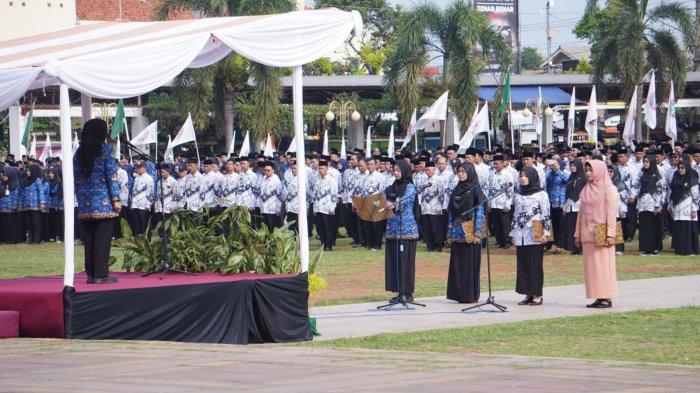 Peringati HUT Korpri dan PGRI, Pj Bupati Lani Ingatkan Netralitas ASN saat Pemilu 2024 ...