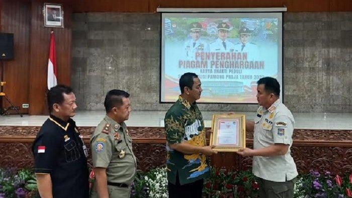 Satpol PP Masif Tegakkan Perda, Kota Semarang Terima Penghargaan Dari Mendagri - Tribunjateng.com