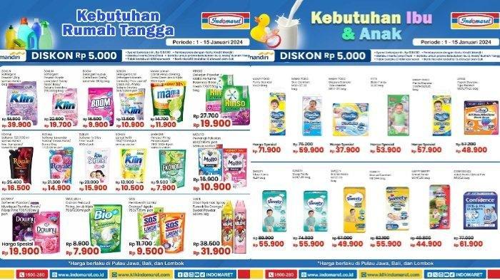 HARGA Detergen di Indomaret Hari Ini 7 Januari 2024: Daia Rp27.900 ...