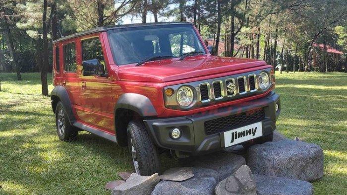 Spesifikasi dan Harga Suzuki Jimny 5 Pintu Hampir Setengah Miliar Rupiah, Dimensi Makin Panjang ...