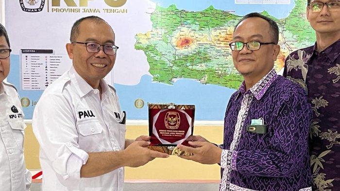 KPU Jateng Terima Kunjungan Himpsi - Tribunjateng.com
