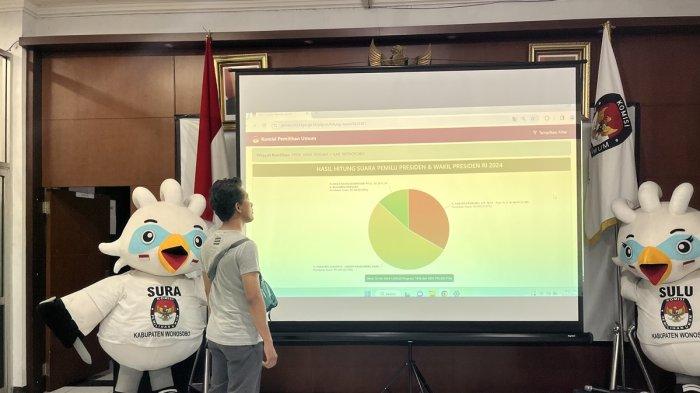 Hasil Hitung Sementara KPU, Prabowo-Gibran Unggul di Wonosobo - Tribunjateng.com