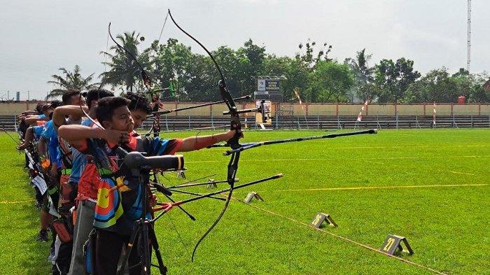 Ratusan Atlet Panahan Berbagai Daerah Bertarung dalam Kajendam IV/ DIP Cup Archery Open 2023 ...