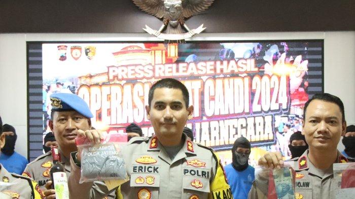 Polres Banjarnegara Ungkap 14 Kasus Tindak Pidana Selama Operasi Pekat Candi 2024 - Tribunjateng.com