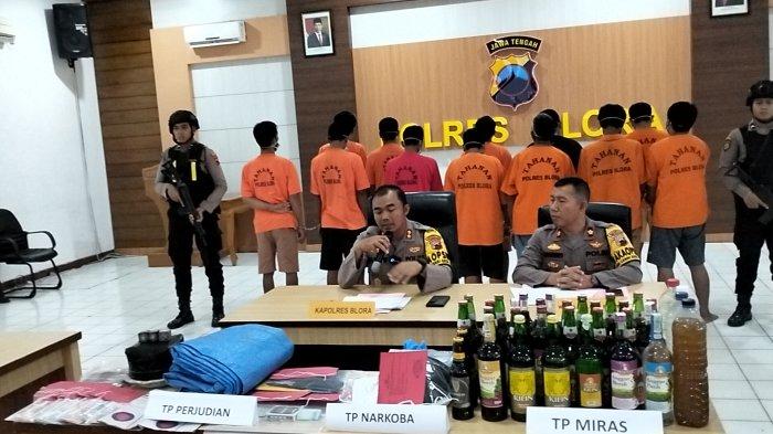 Polres Blora Ungkap Berbagai Kasus pada Operasi Pekat Candi 2024 Demi Lebaran Aman ...