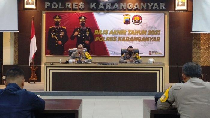 Kapolres Karanganyar: Angka Kriminalitas Naik di 2021, Tidak Ada Kasus Menonjol - Tribunjateng.com