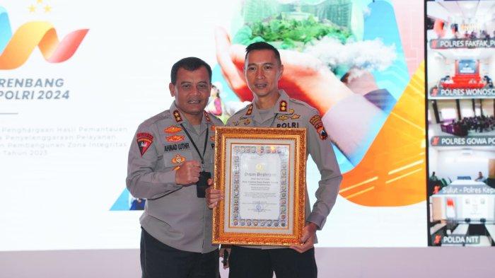 Perdana, Polres Karanganyar Sabet Penghargaan Pelayanan Publik Kategori Prima Tingkat Mabes ...