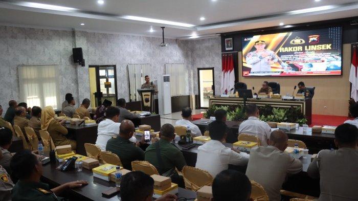 Polres Karanganyar Gelar Rakor Lintas Sektoral Pengamanan Pilkada
