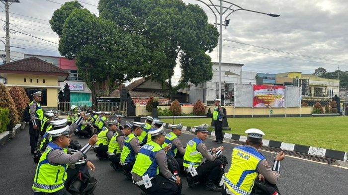 Jelang Libur Nataru dan Operasi Lilin Candi 2024, Satlantas Polres Wonosobo Cek Kesiapan Anggota ...