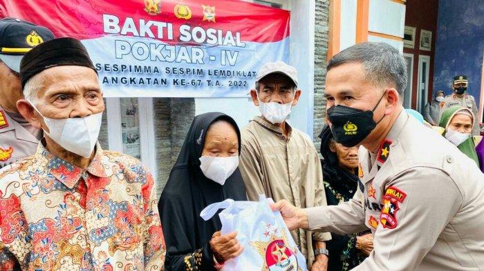 Sespimma Polri Angkatan 67 Berikan Bantuan 300 Paket Sembako untuk ...