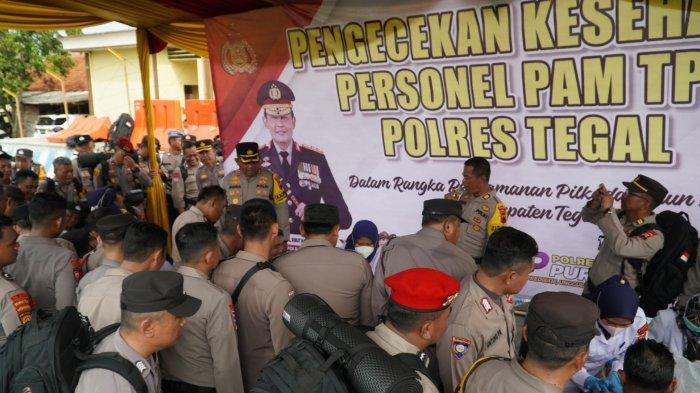 Pastikan Personel Siap Bertugas di TPS Pilkada 2024, Polres Tegal Periksa Perlengkapan dan ...