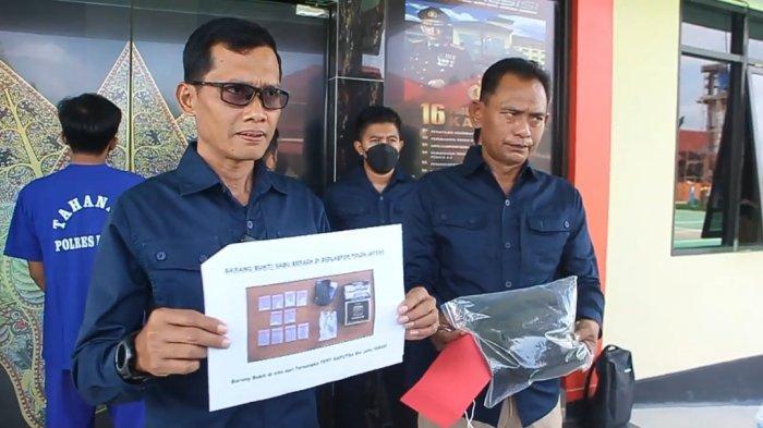Kronologi Penangkapan 2 Pria Pengedar 6 Paket Sabu Seberat 1,7 Gram di Blora - Tribunjateng.com