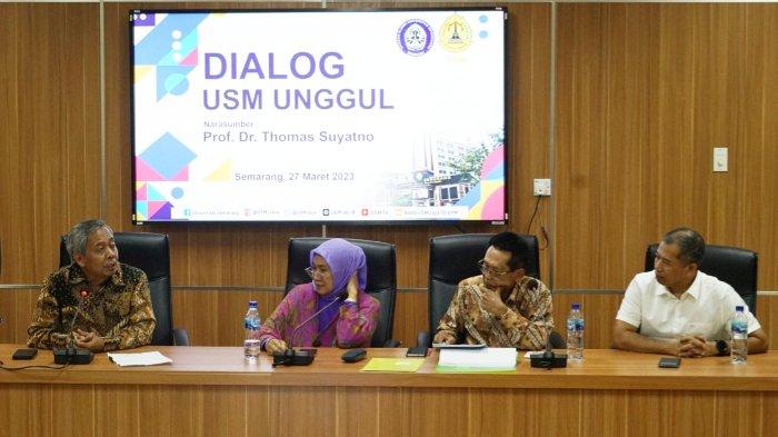 Hadirkan Prof Thomas, USM Gelar "Dialog USM Unggul" - Tribunjateng.com