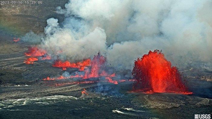 Gunung Berapi Kilauea Hawaii Meletus Memuntahkan Lava Setinggi Lebih ...