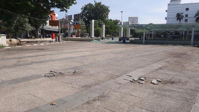 Selama Perbaikan Aloon-Aloon MAS Semarang, Para Pedagang Berharap Tetap ...