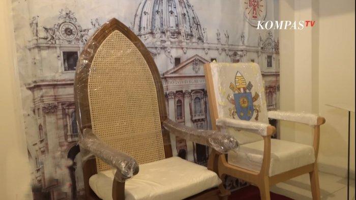 Kursi Rotan Disiapkan untuk Paus Saat Kunjungi Indonesia, Dibuat Oleh ...
