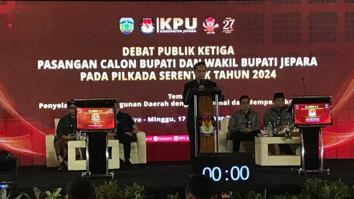 Tema Debat Ketiga Pilkada Jepara, Agkat Persoalan Infrastruktur, UMKM ...