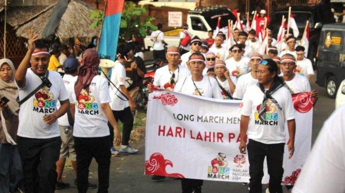 Mantan Bupati Jepara Lakukan Longmarch 44 Km, Dalam Rangka Hari Lahir ...