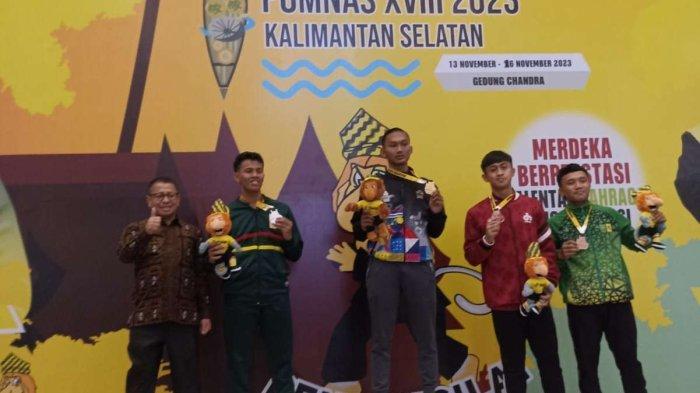 Mahasiswa UMP, Ainu Lensa Salam, Sumbang Emas dalam POMNAS XVIII - Tribunjateng.com