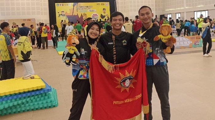 Mahasiswa UMP, Ainu Lensa Salam, Sumbang Emas dalam POMNAS XVIII - Tribunjateng.com